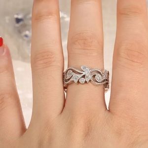 Pink Magnolia | Jewelry | Sterling Silver Floral Flower Vine Ring ...